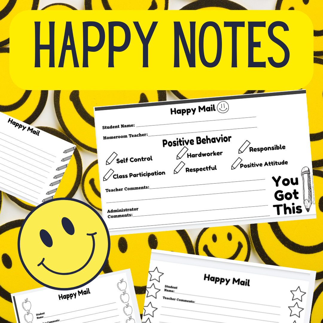 Happy Mail - Positive Notes For Students – De'AvionBlu Innovations